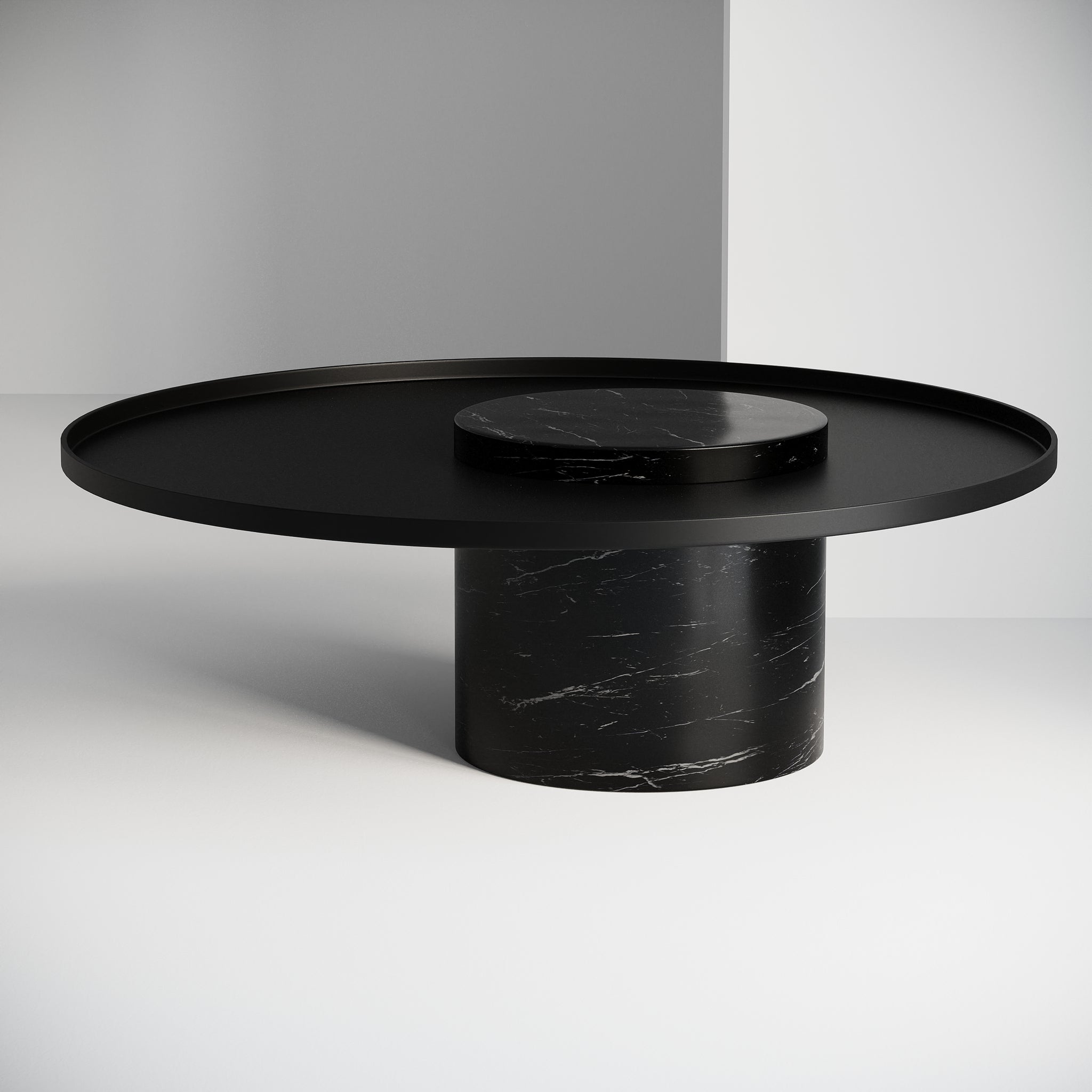 Blanco Side Table - Black