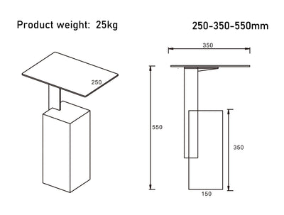 Trava Side Table | dezania